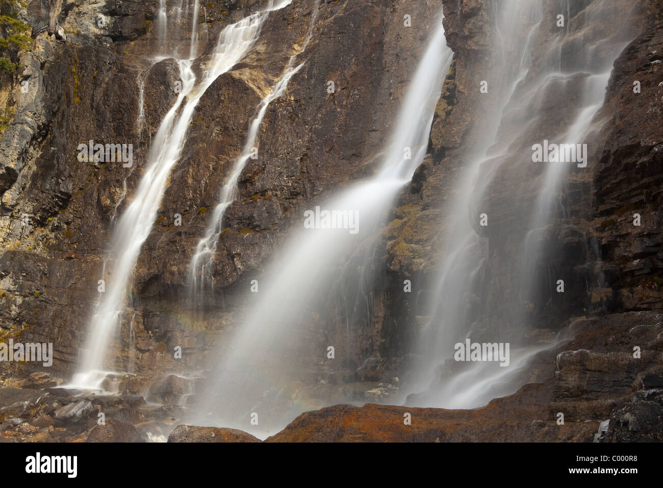 Tangle Falls, Jasper National Park, Alberta Canada Stock Photo - Alamy