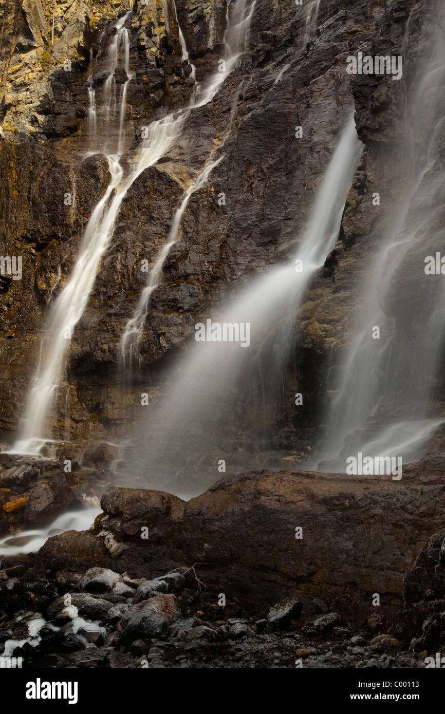 Tangle Falls, Jasper National Park, Alberta Canada Stock Photo - Alamy
