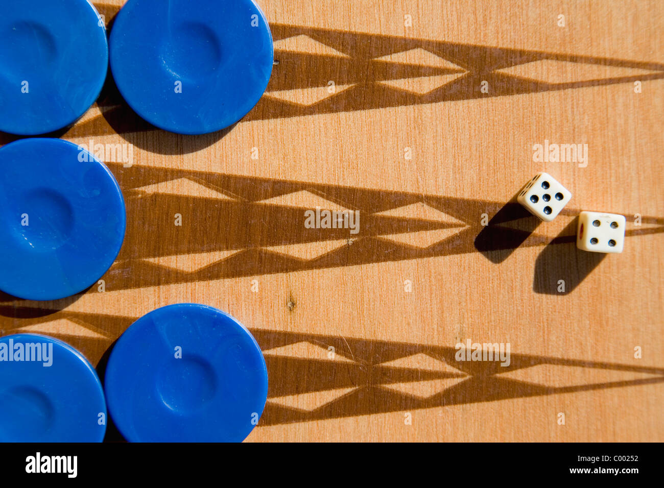 Backgammon board hi-res stock photography and images - Alamy
