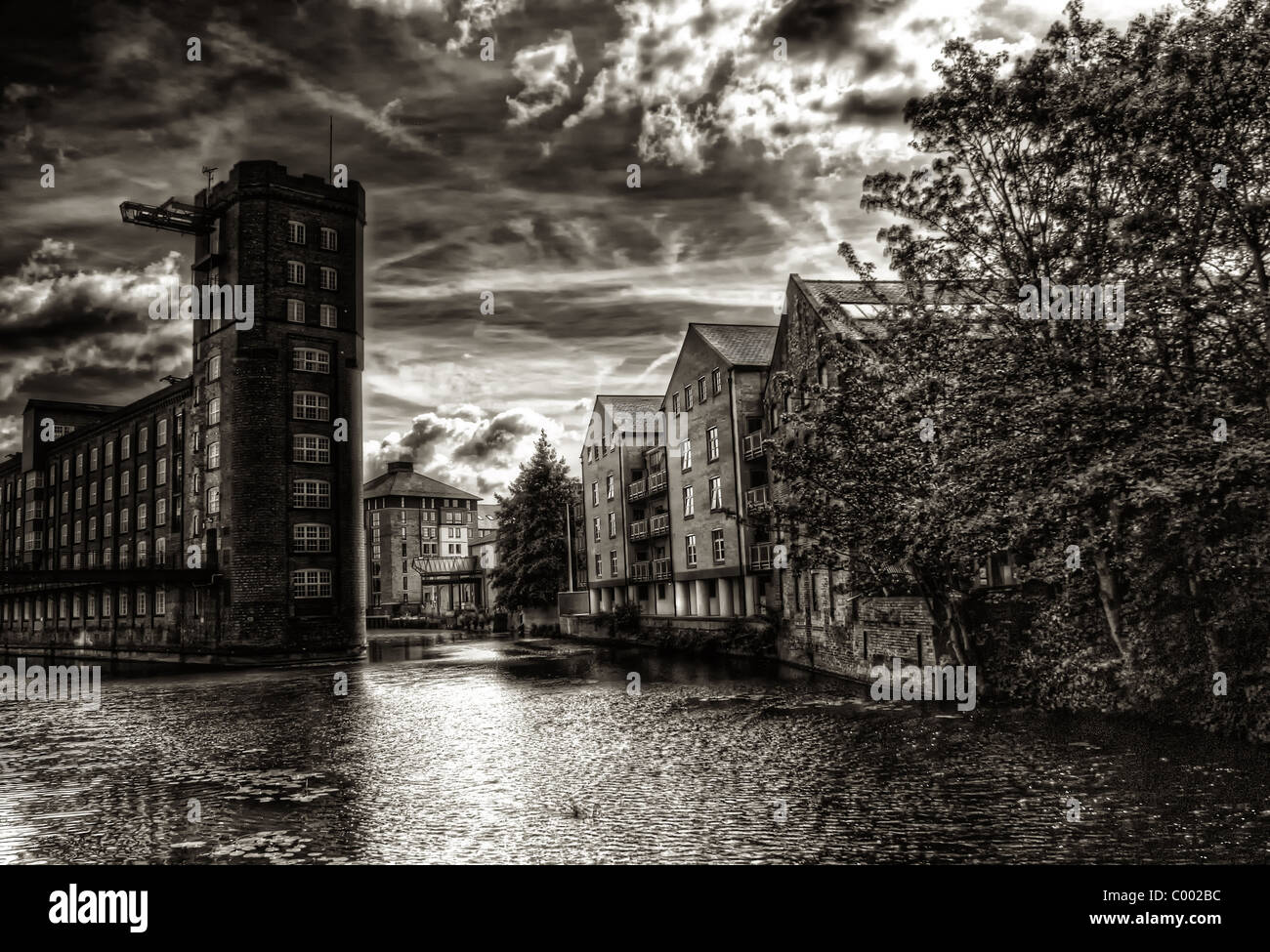 River Foss in York Stock Photo - Alamy