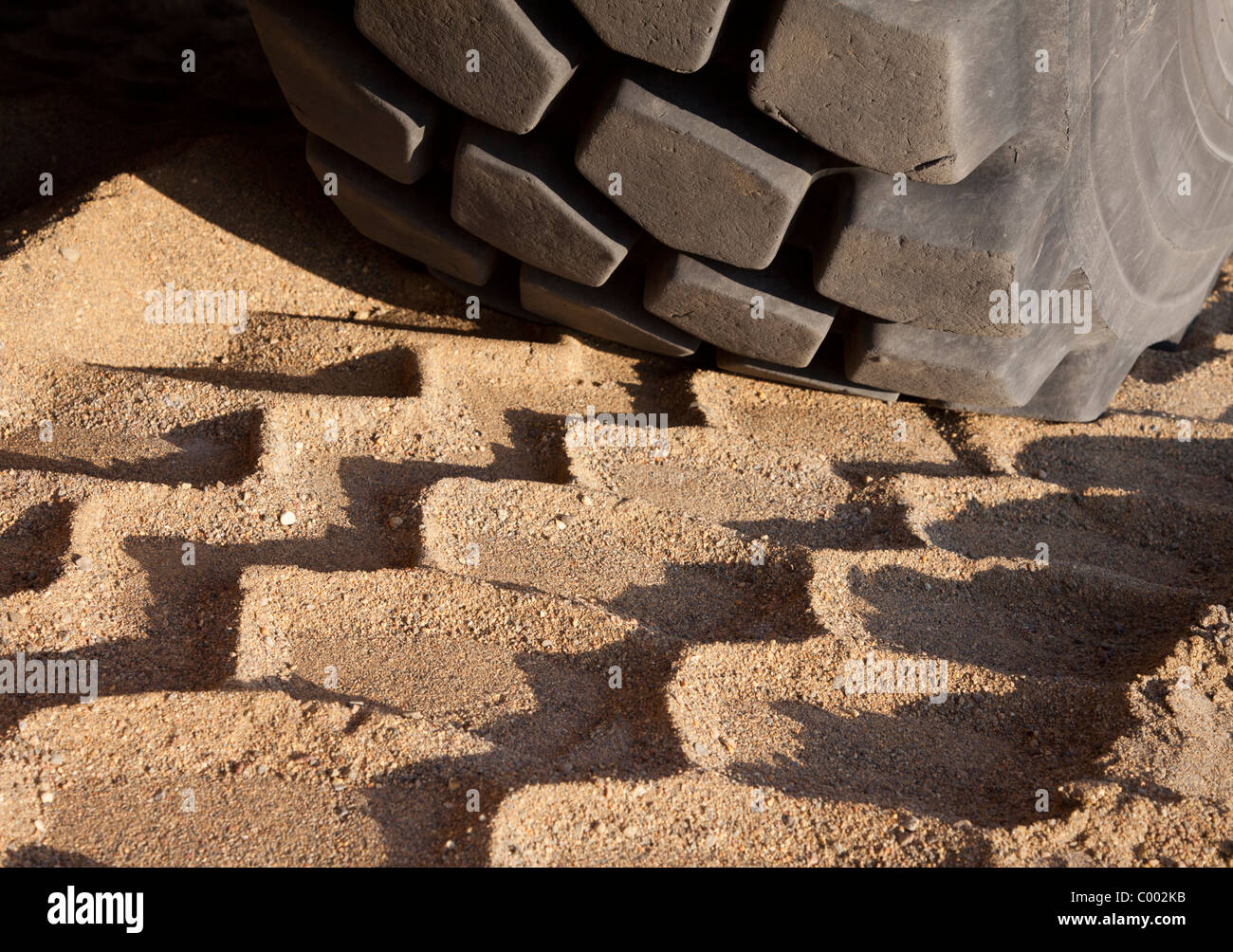 Front loader tyre Stock Photo - Alamy