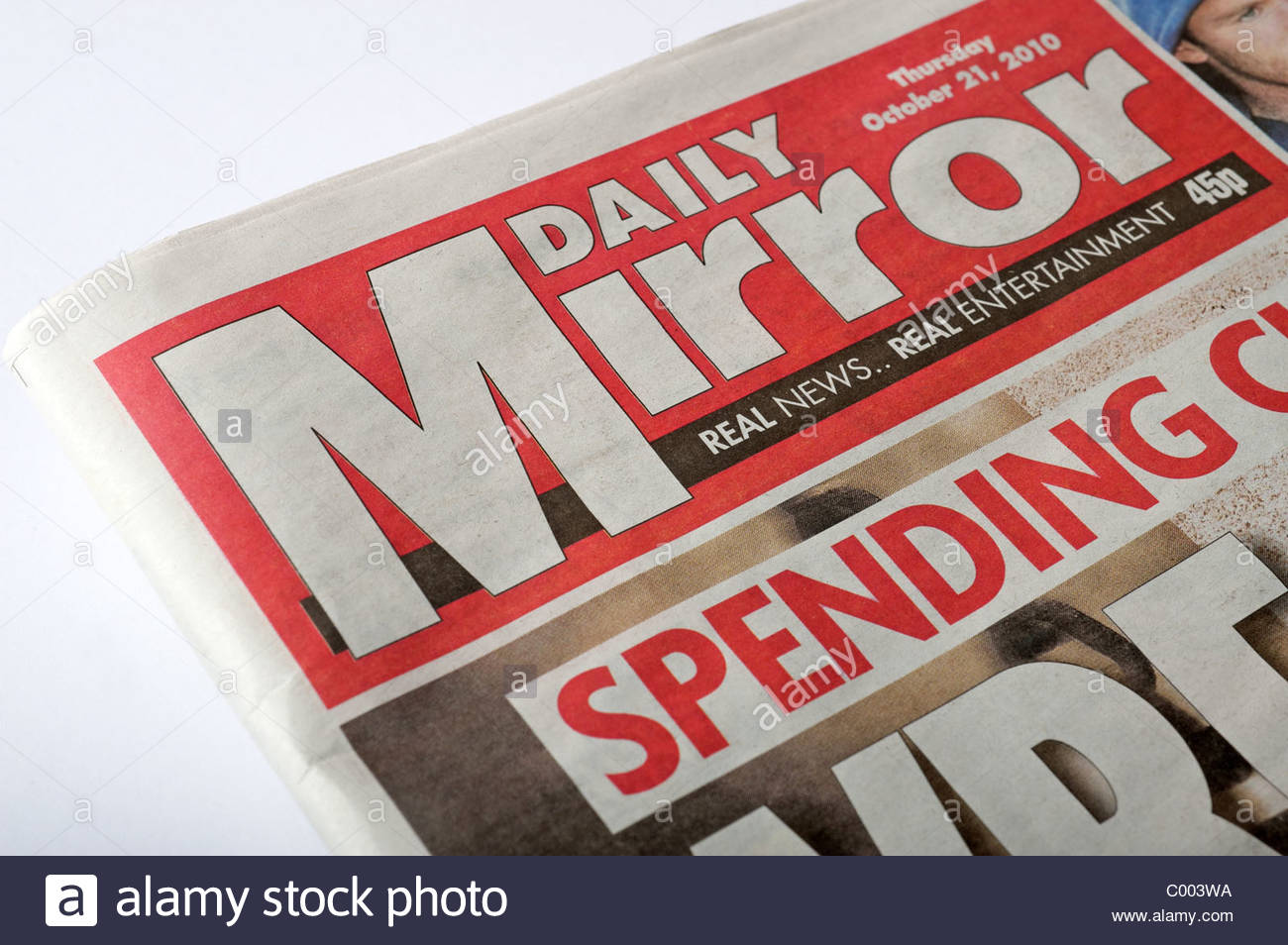 Daily Mirror Newspaper Stock Photos & Daily Mirror Newspaper Stock ...