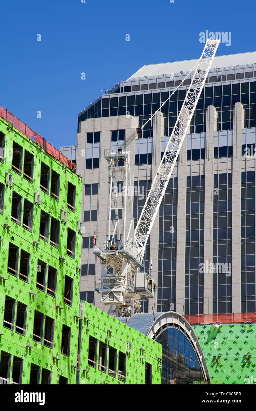 City Creek Block construction, Salt Lake City, Utah, USA Stock Photo ...