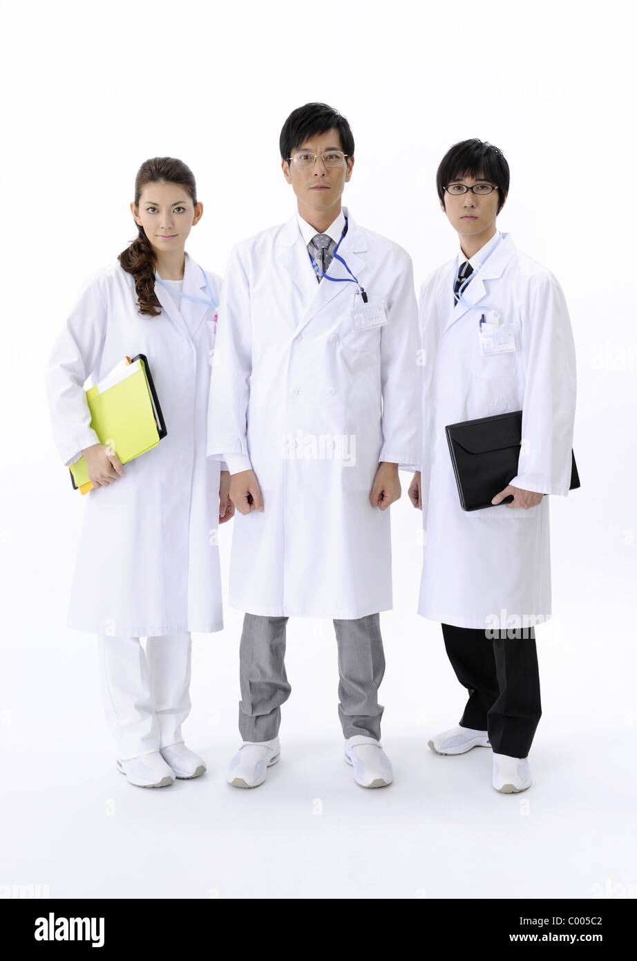 Portrait of lab workers Stock Photo - Alamy