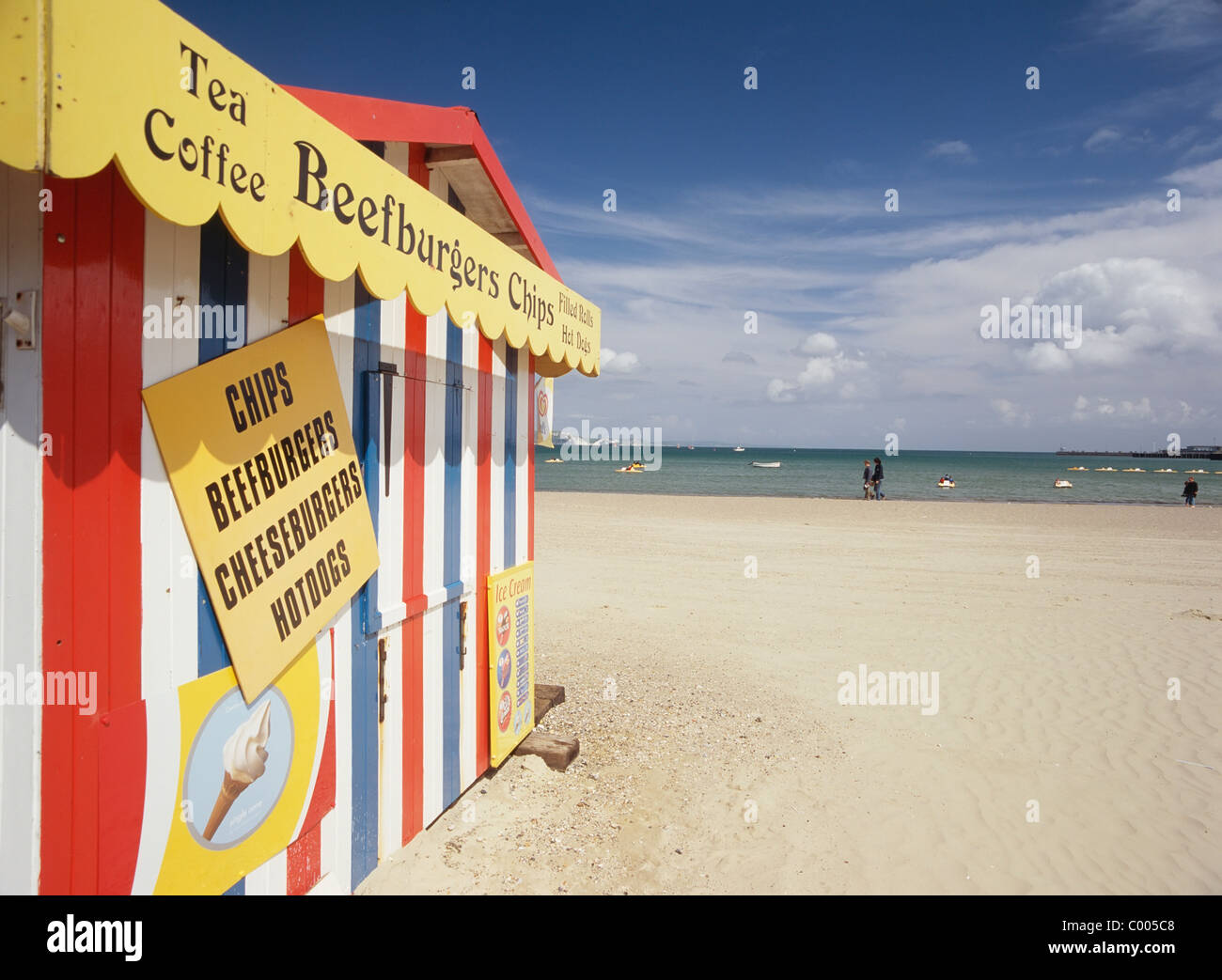 Beach stall hi-res stock photography and images - Alamy