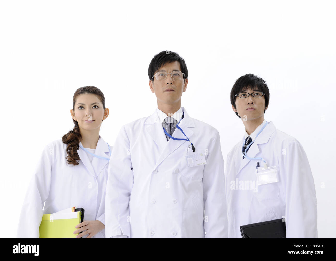 Portrait of lab workers Stock Photo - Alamy