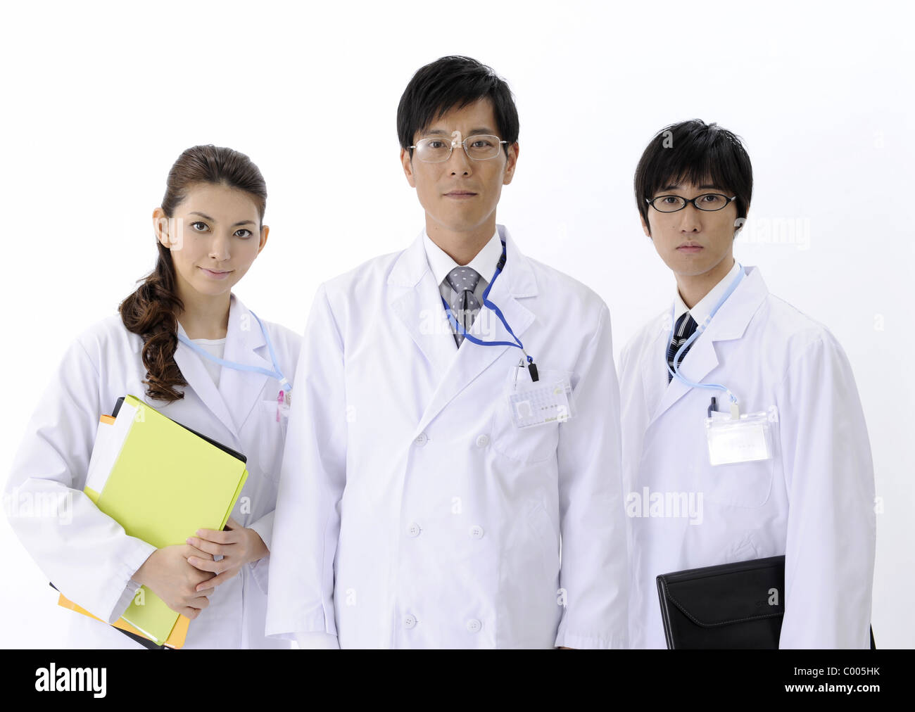 Portrait of lab workers Stock Photo - Alamy