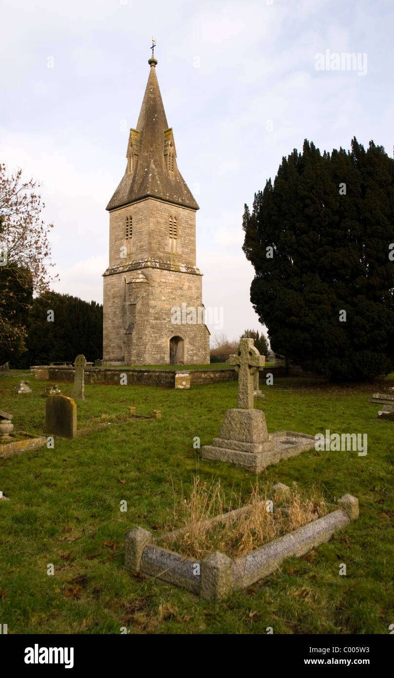 Derelict church,Frocester Gloucestershire England UK Stock Photo - Alamy