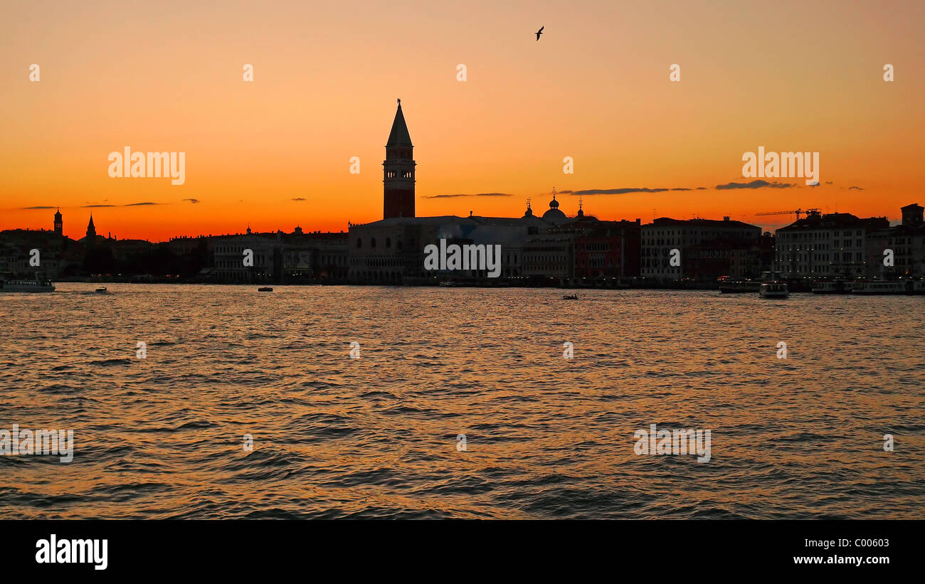 Venice landscape sunset hi-res stock photography and images - Alamy