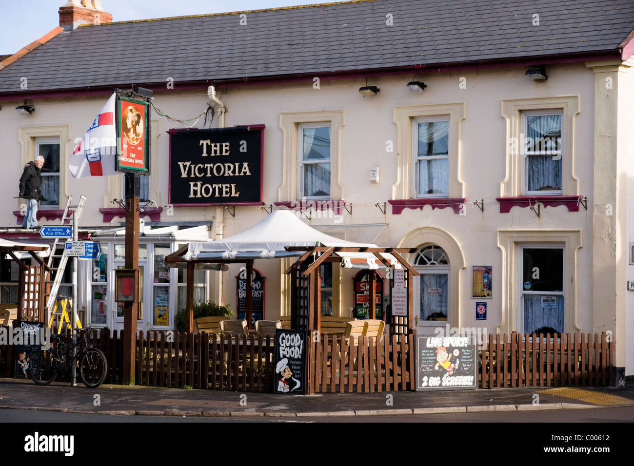 Burnham on Sea Somerset england UK Stock Photo - Alamy