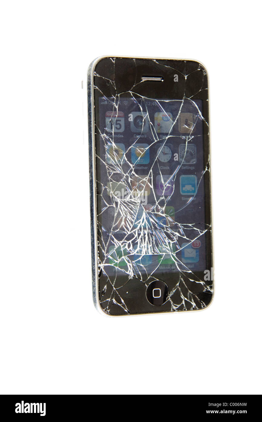 Cracked Phone Stock Photos & Cracked Phone Stock Images - Alamy