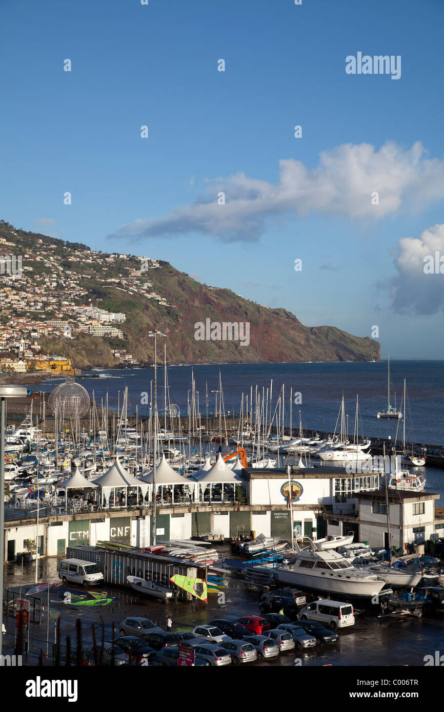 Funchal harbour Madeira Stock Photo - Alamy