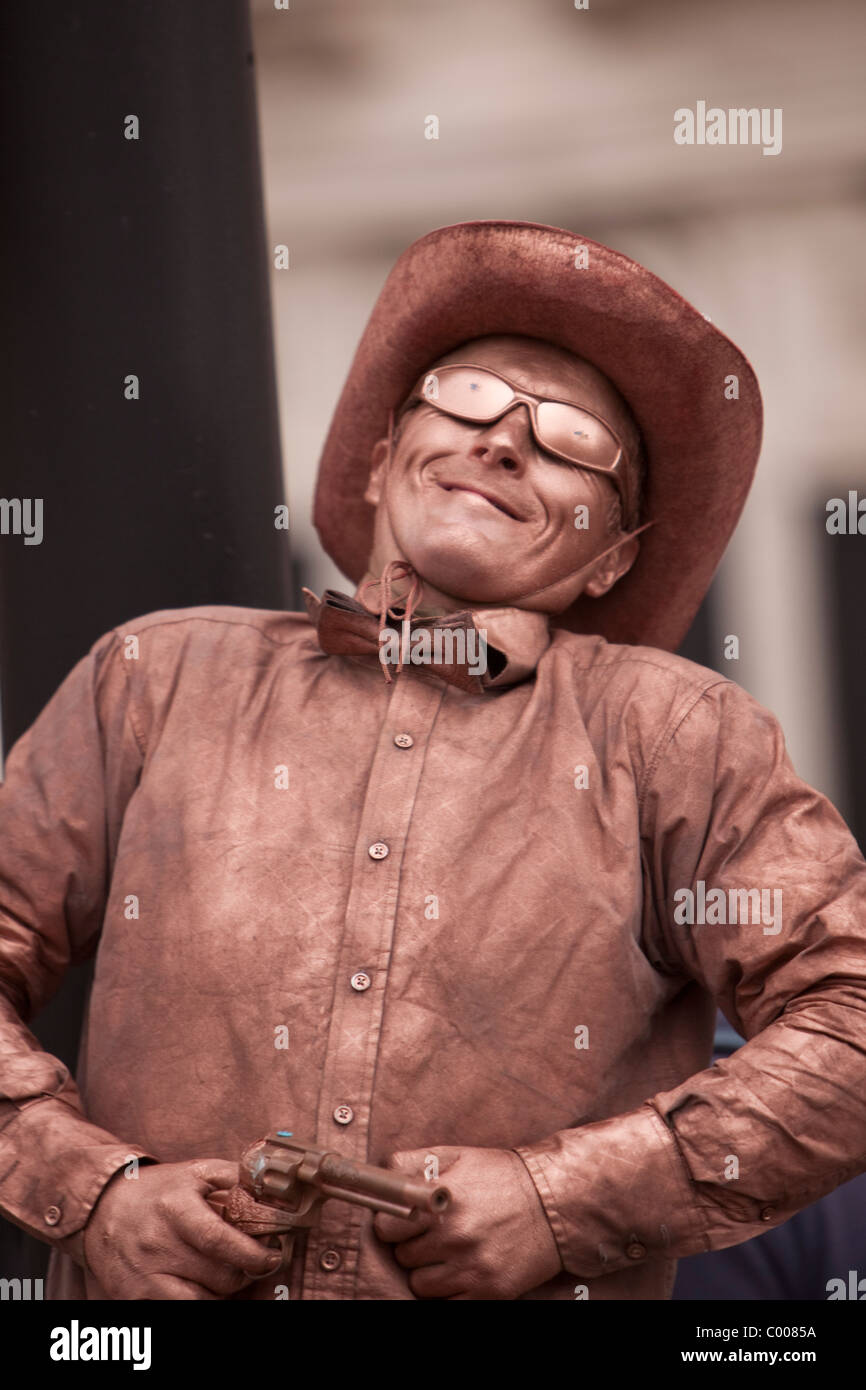 A Human Statue Stock Photo - Alamy
