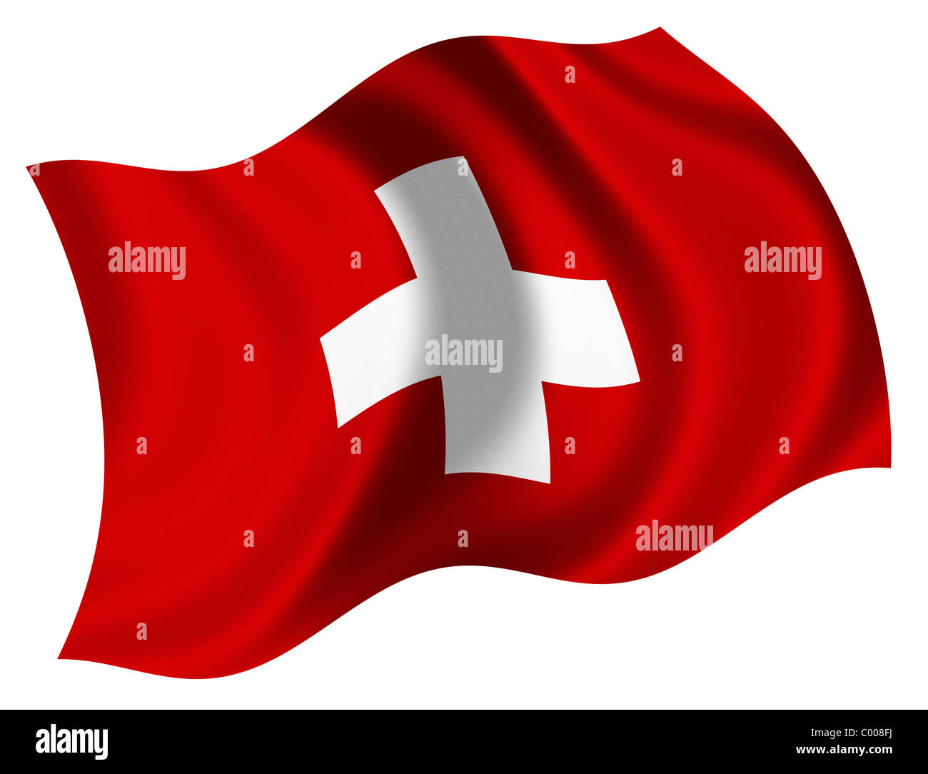 Flag of Swiss Stock Photo - Alamy