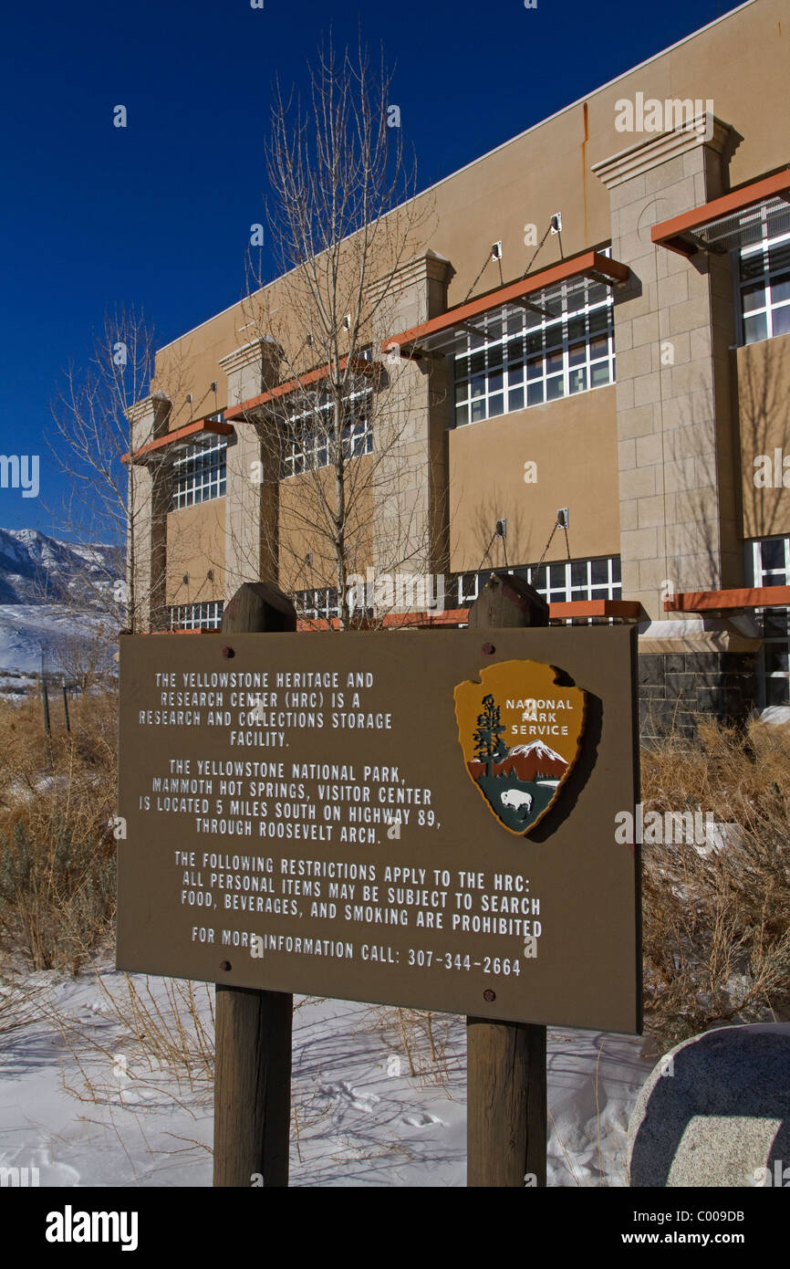 The Yellowstone Research and Heritage Center (editorial only Stock ...