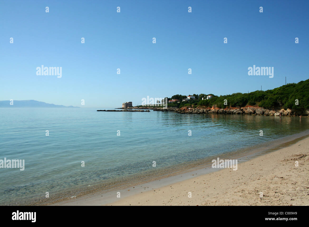 Lazzaretto beach in Alghero, Sardinia (Italy Stock Photo - Alamy