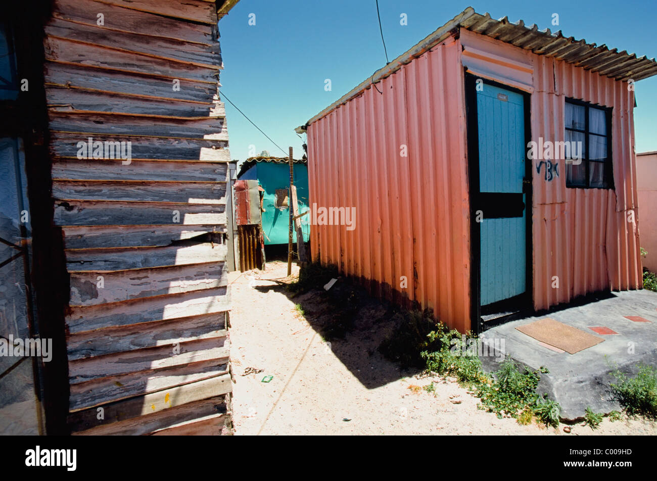 Shack Houses Of Khayelitsha Stock Photo - Alamy