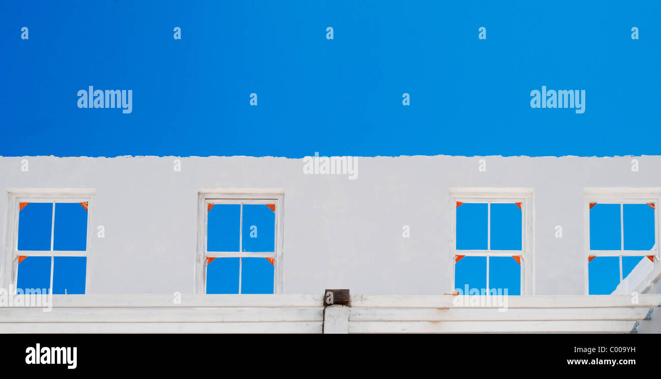 Windows Against Blue Sky Stock Photo - Alamy
