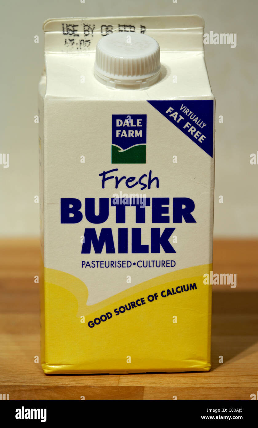 dale farm buttermilk from northern ireland Stock Photo - Alamy