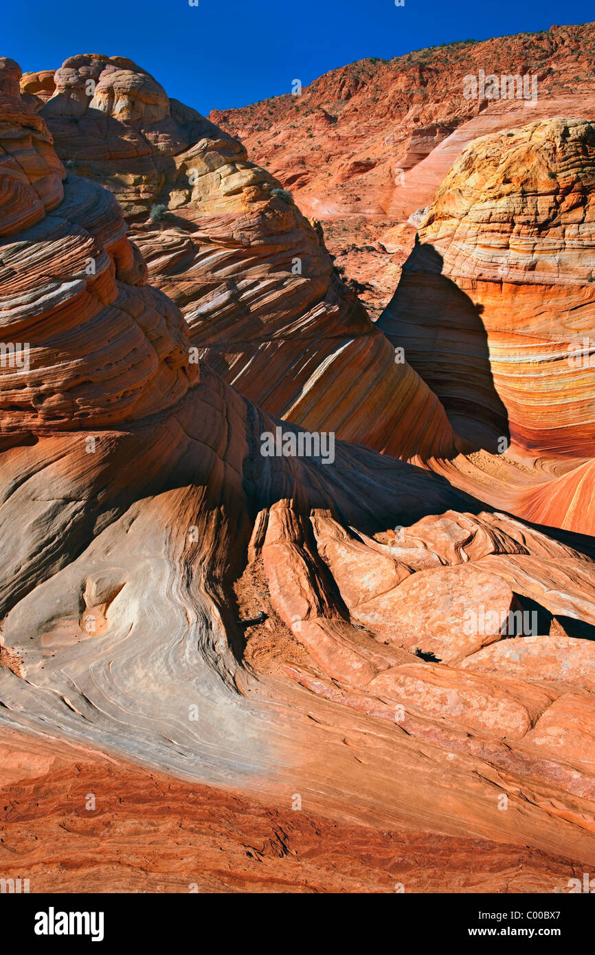 The Main Wave formations in Arizona's Coyote Buttes North Wilderness ...