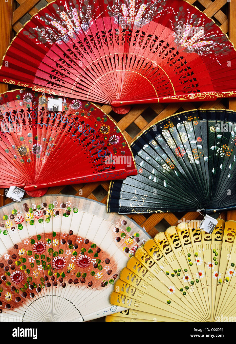 Traditional spanish fans hi-res stock photography and images - Alamy
