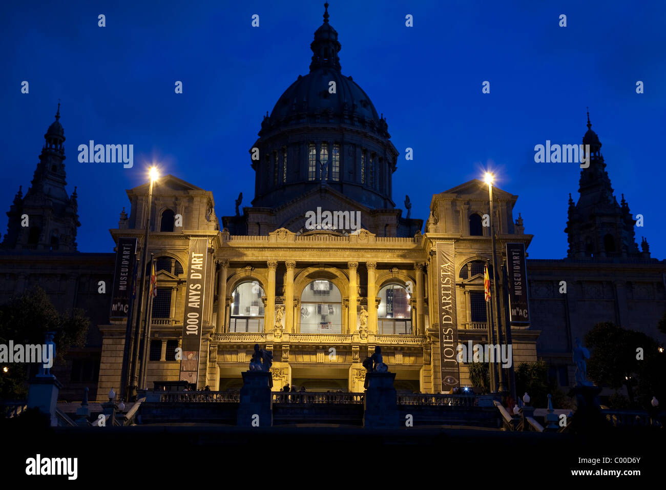 Barcelona national museum of art hi-res stock photography and images ...
