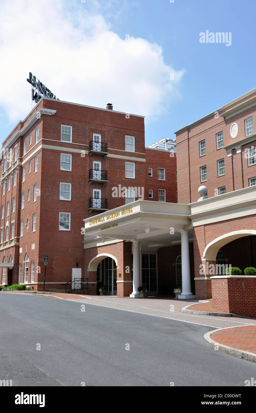 Stonewall Jackson Hotel, Staunton, Virginia, USA Stock Photo - Alamy