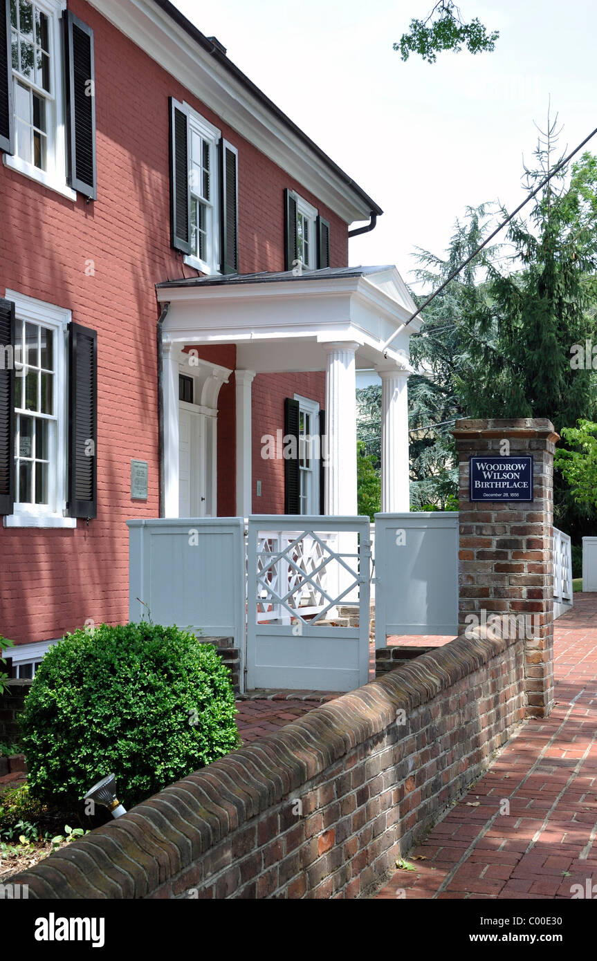 The Woodrow Wilson Presidential Library and Museum, Staunton, Virginia ...