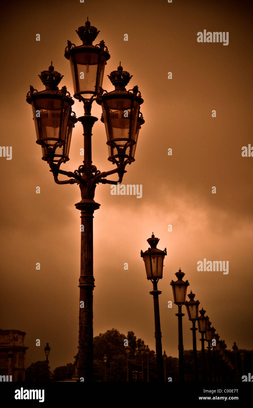 Lanterns in Paris, France Stock Photo - Alamy