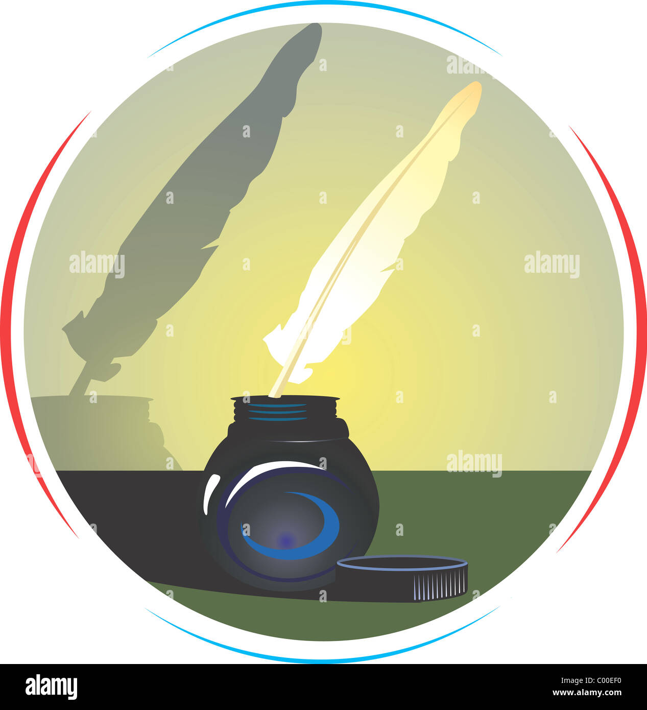 Quill Stock Photo: 34432132 - Alamy