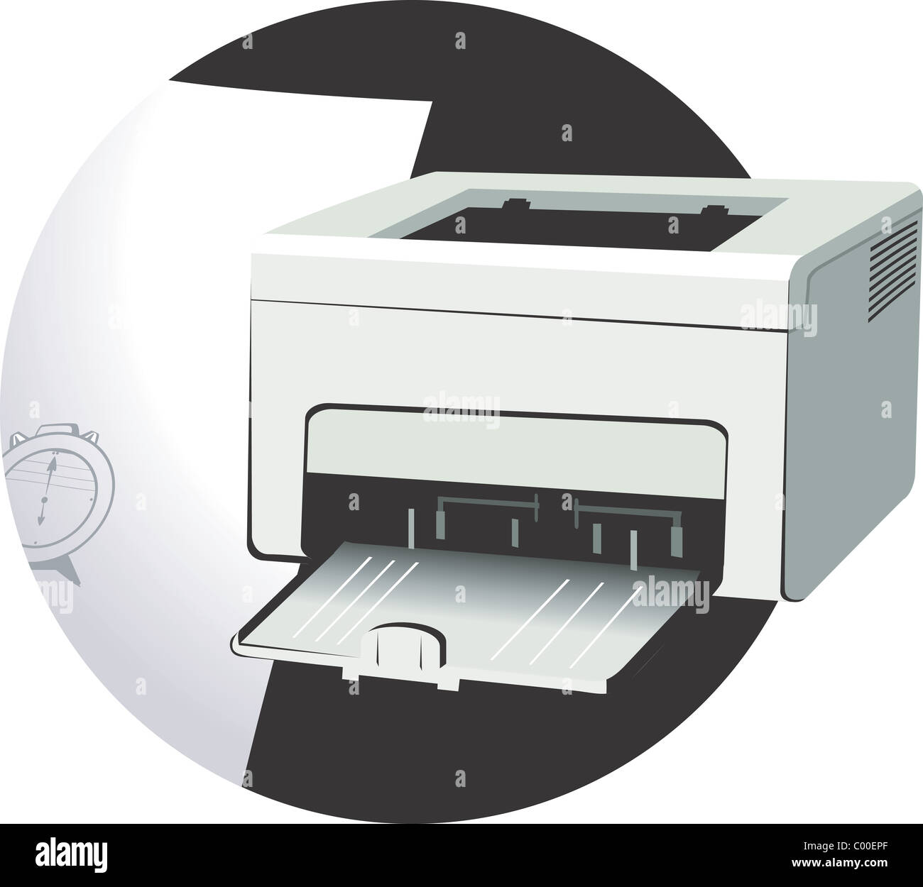 Computers printer in office hi-res stock photography and images - Alamy