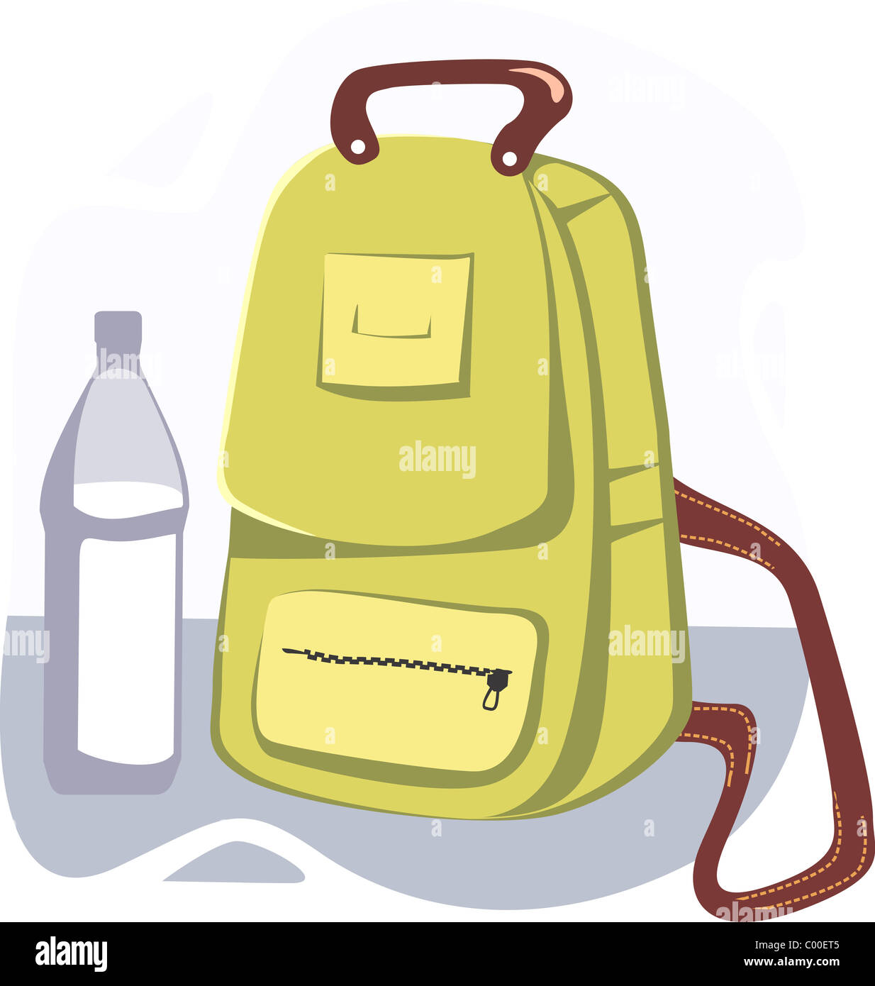 Leather shoulder bag illustration hi-res stock photography and images ...