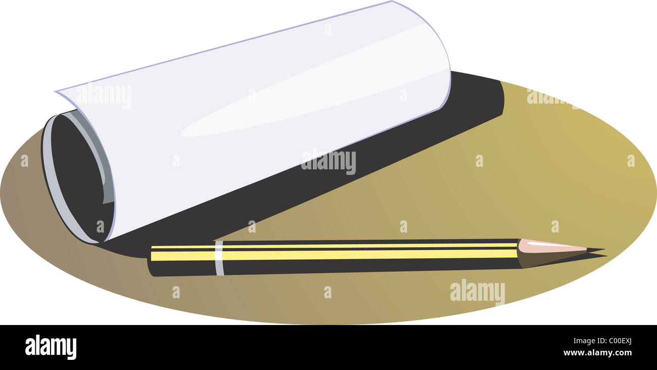 Paper role hi-res stock photography and images - Alamy