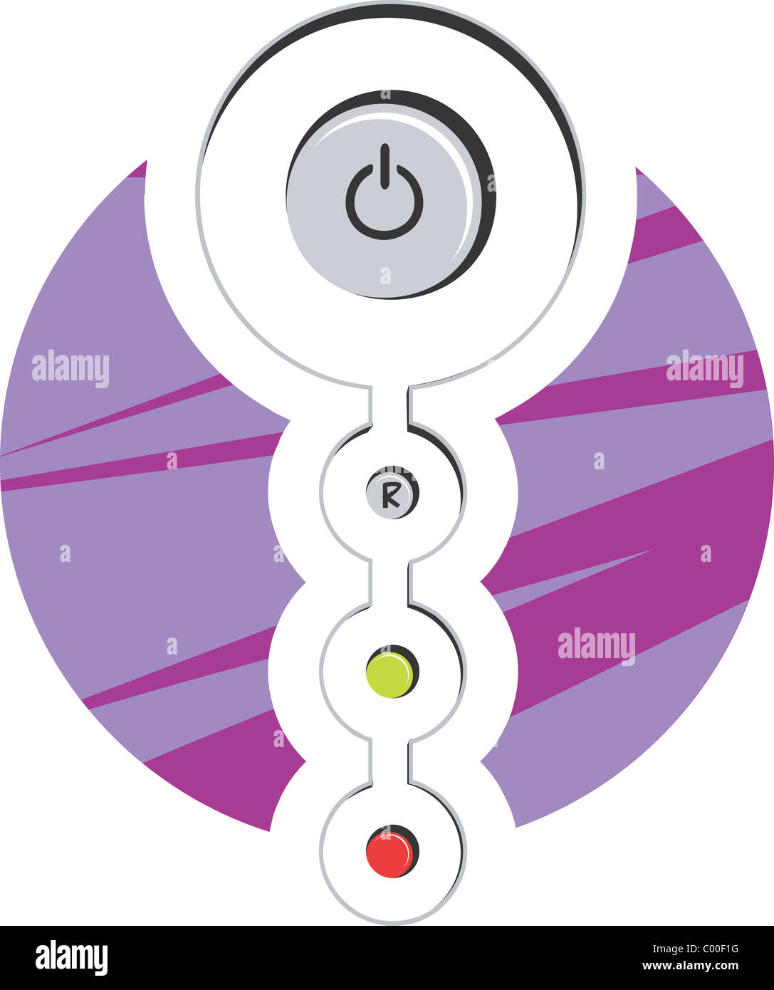 Power symbol icon hi-res stock photography and images - Alamy