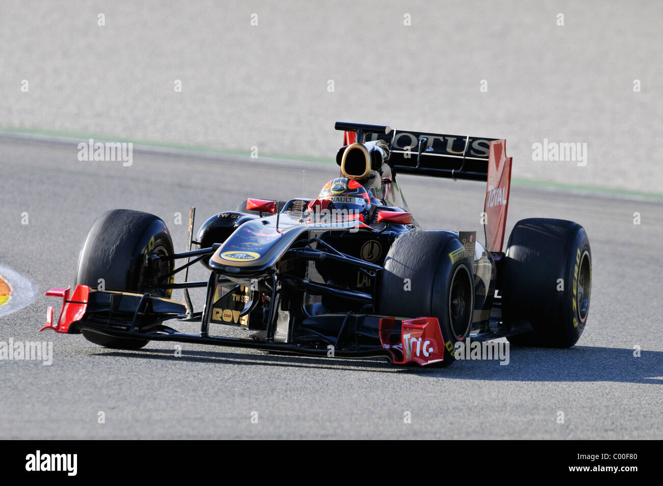 Robert Kubica in the Renault R31 Formula One race car Stock Photo - Alamy