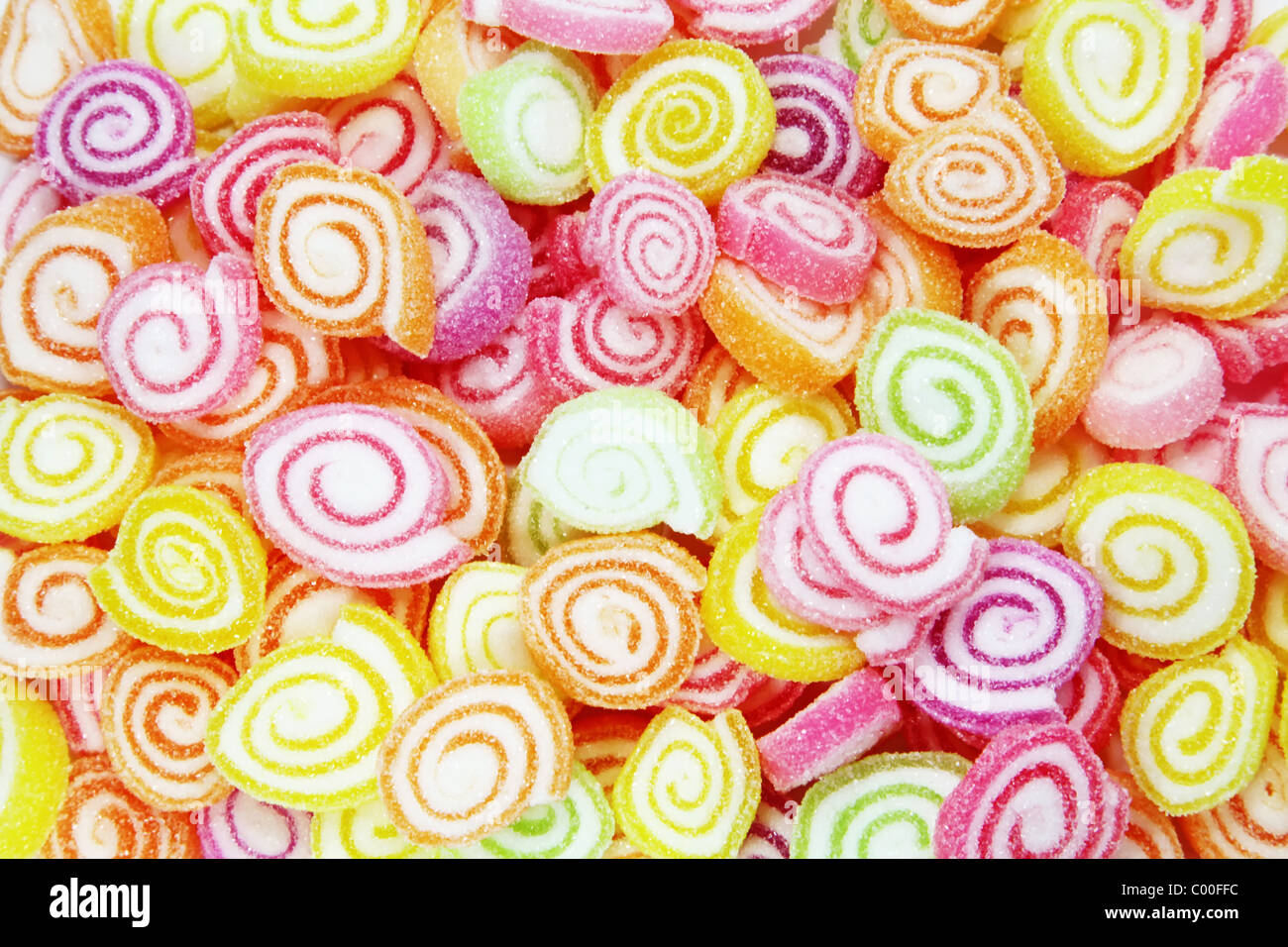 Colorful Candy in a Large Pile as a Abstract Stock Photo - Alamy