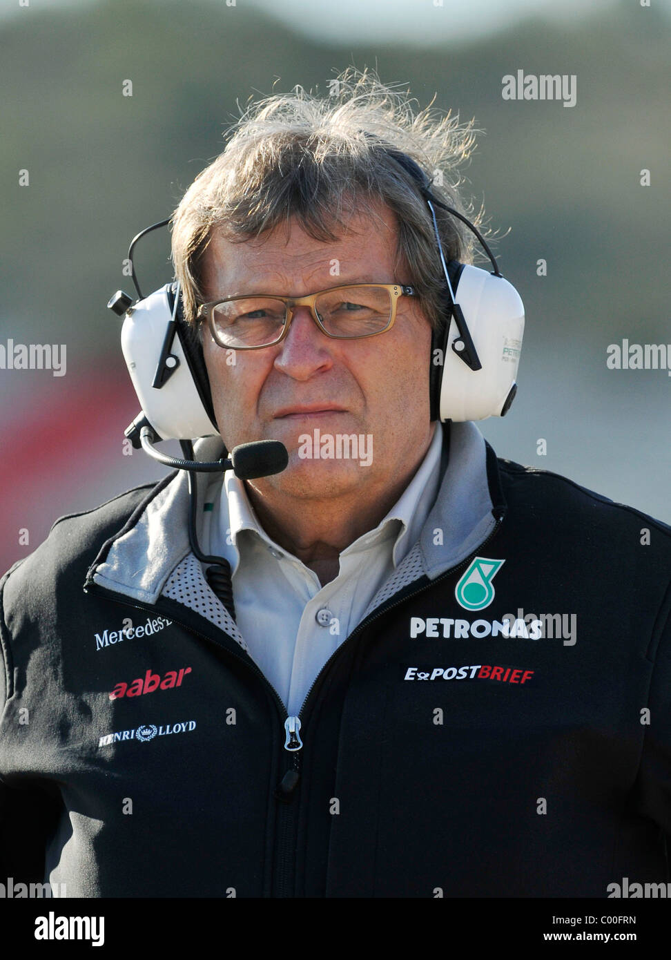 Norbert Haug (GER) Motorsport chief Mercedes GP Formula One Team Stock ...
