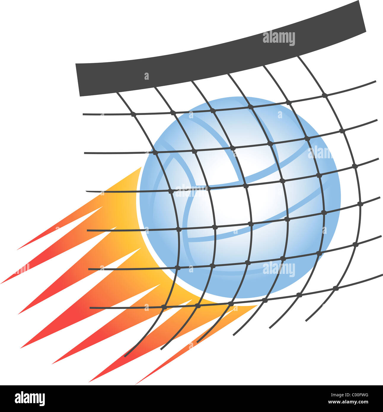 Volleyball net close up Cut Out Stock Images & Pictures - Alamy