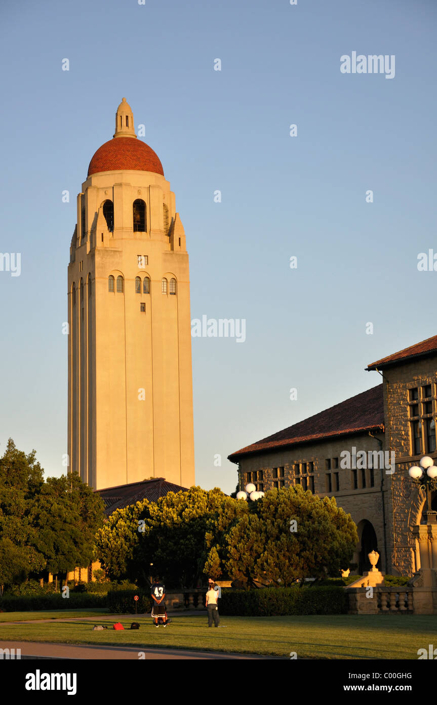 Stanford University, Palo Alto, California, USA - Hoover Tower Stock ...