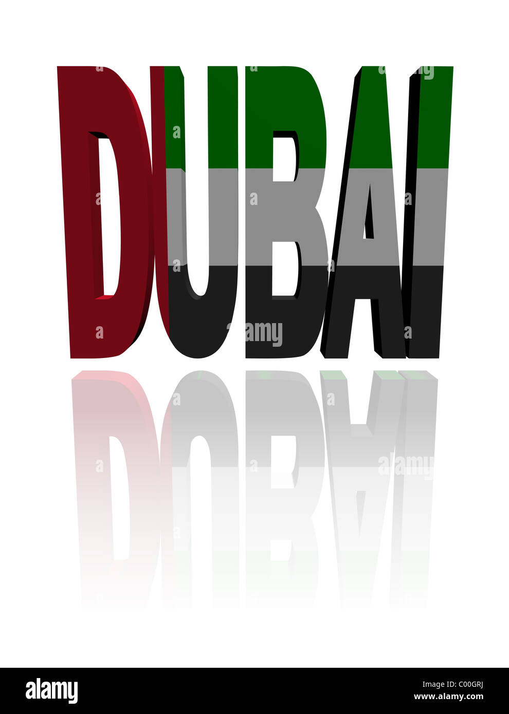 Uae flag Cut Out Stock Images & Pictures - Alamy