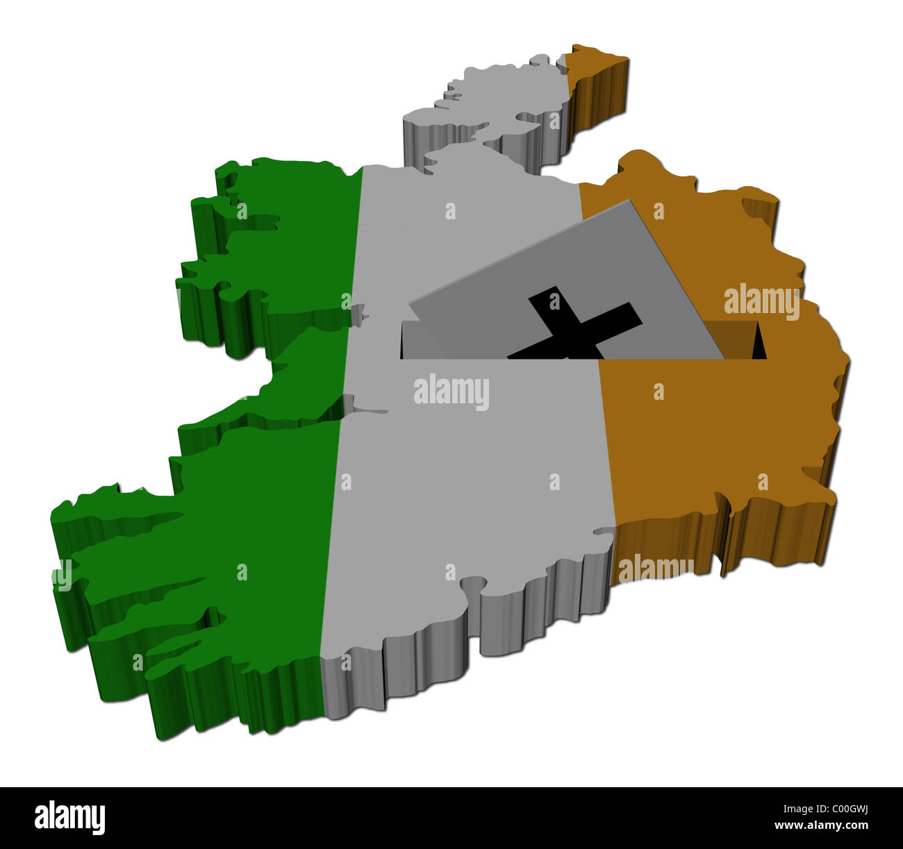 Ballot paper ireland hi-res stock photography and images - Alamy