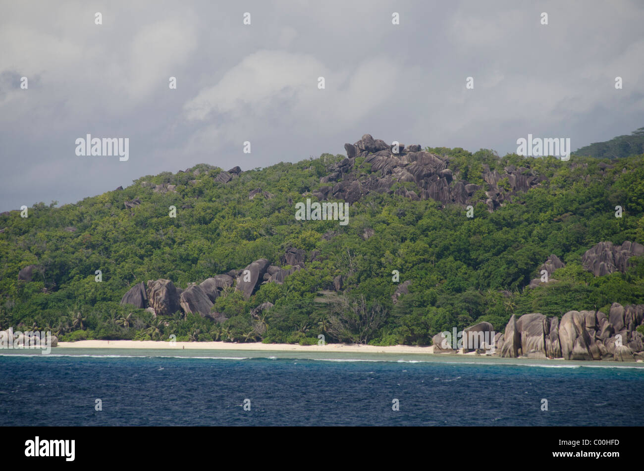 Indian Ocean, Seychelles, Island of La Digue Stock Photo - Alamy