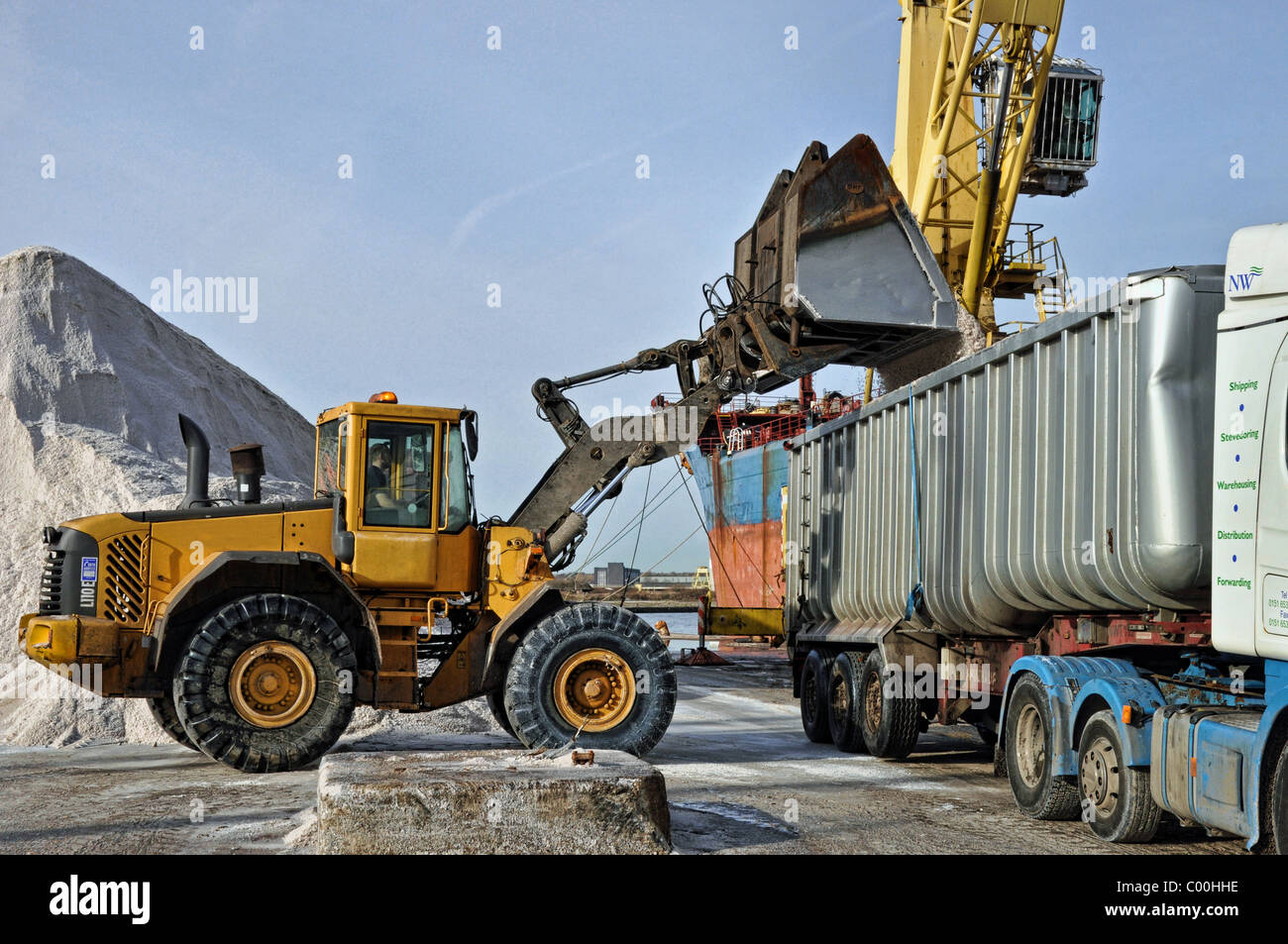 Rock Salt For Icy Roads High Resolution Stock Photography and Images ...