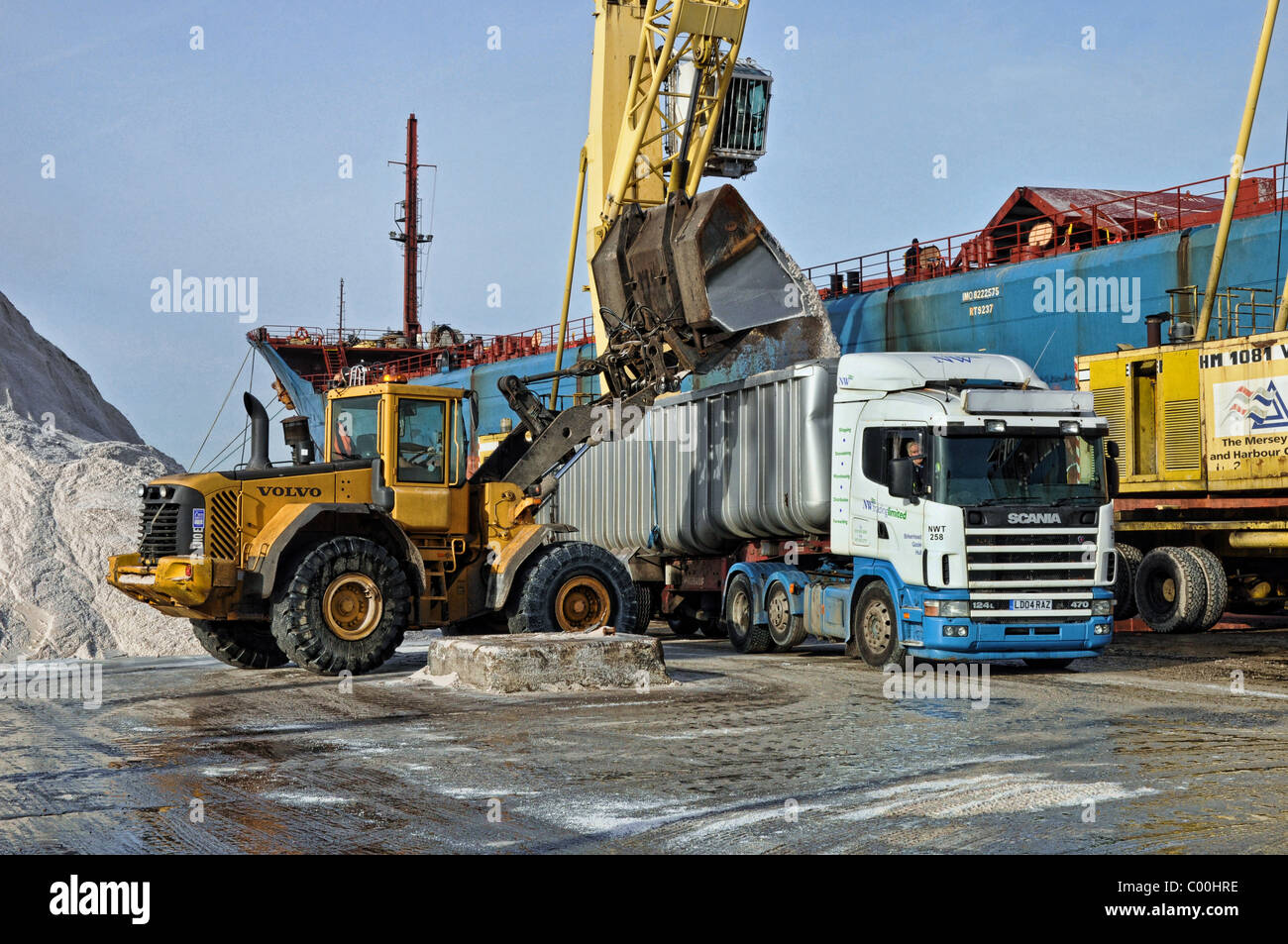 Rock Salt For Icy Roads High Resolution Stock Photography and Images ...