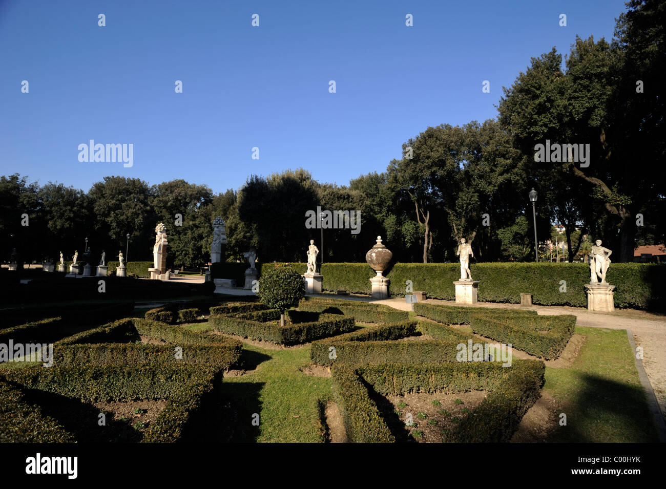 Villa borghese gardens hi-res stock photography and images - Alamy