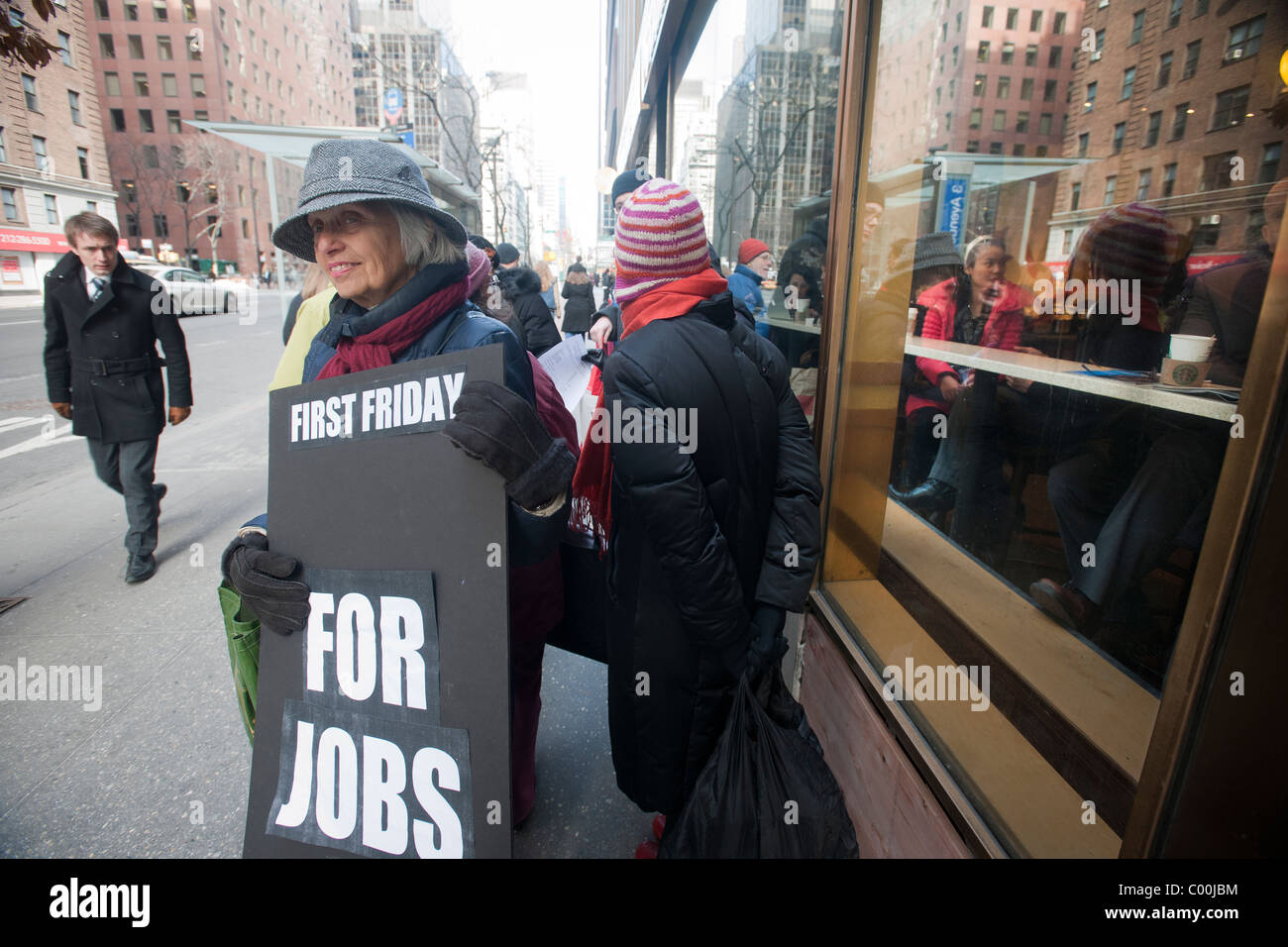 Protest for the creation of jobs by the government and the extension of ...