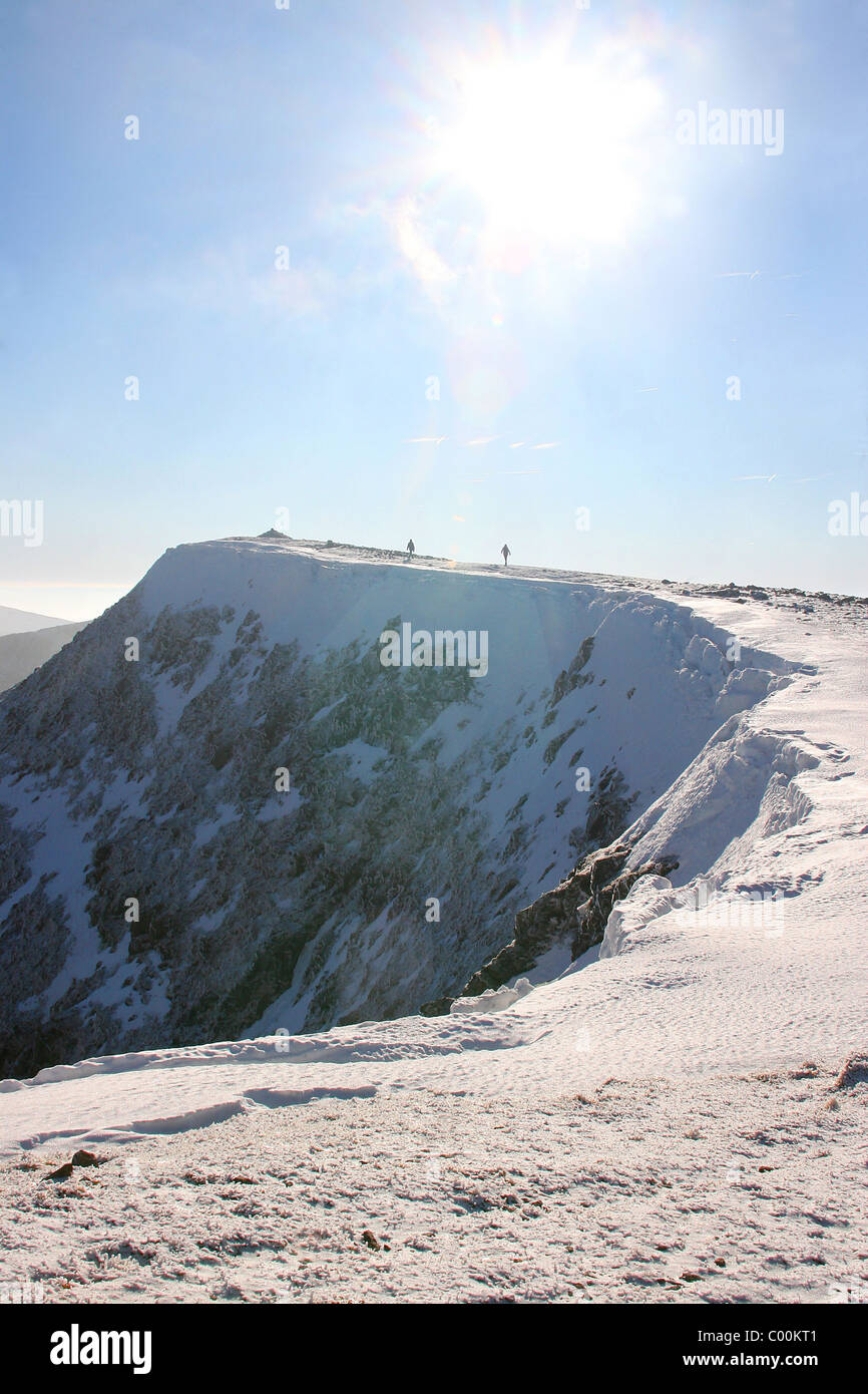 Summit of Helvellyn, The English Lake District, UK Stock Photo - Alamy
