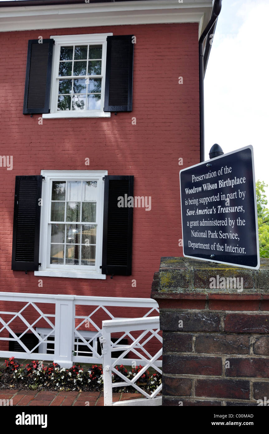 The Woodrow Wilson Presidential Library and Museum, Staunton, Virginia ...