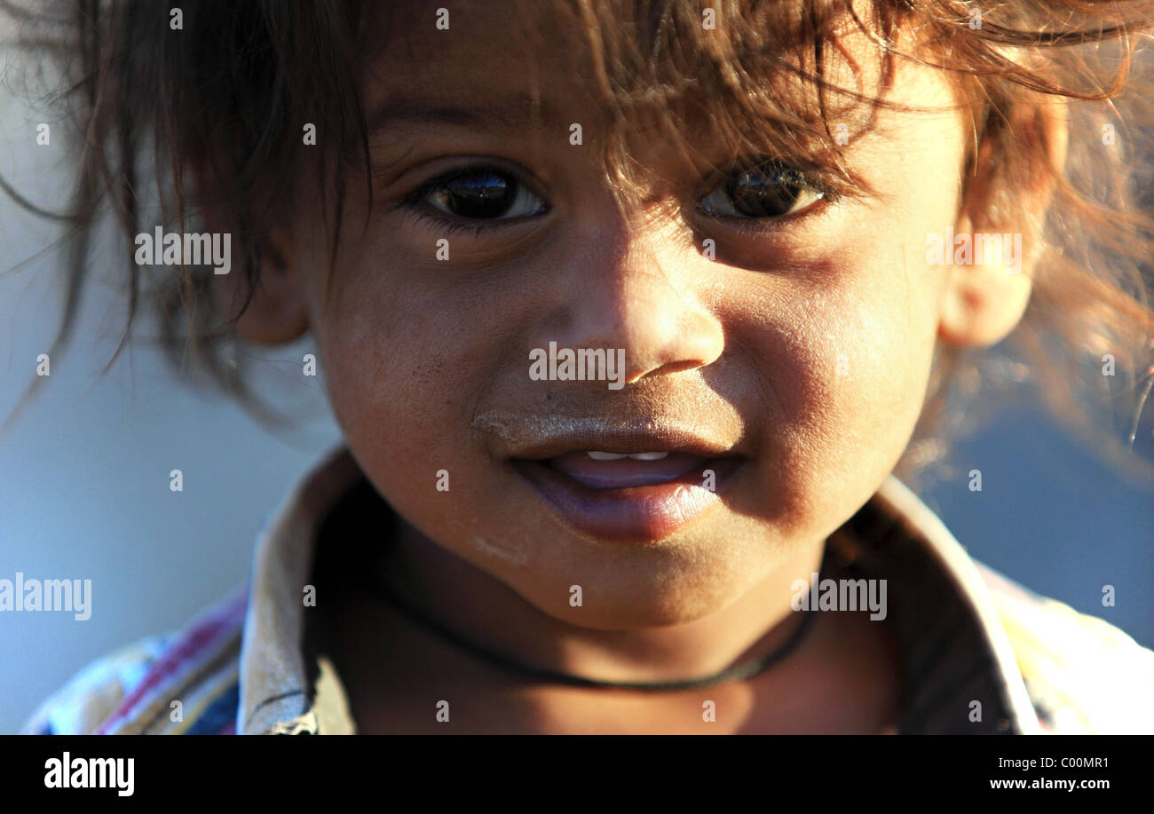 Indian boy Andhra Pradesh South India Stock Photo - Alamy