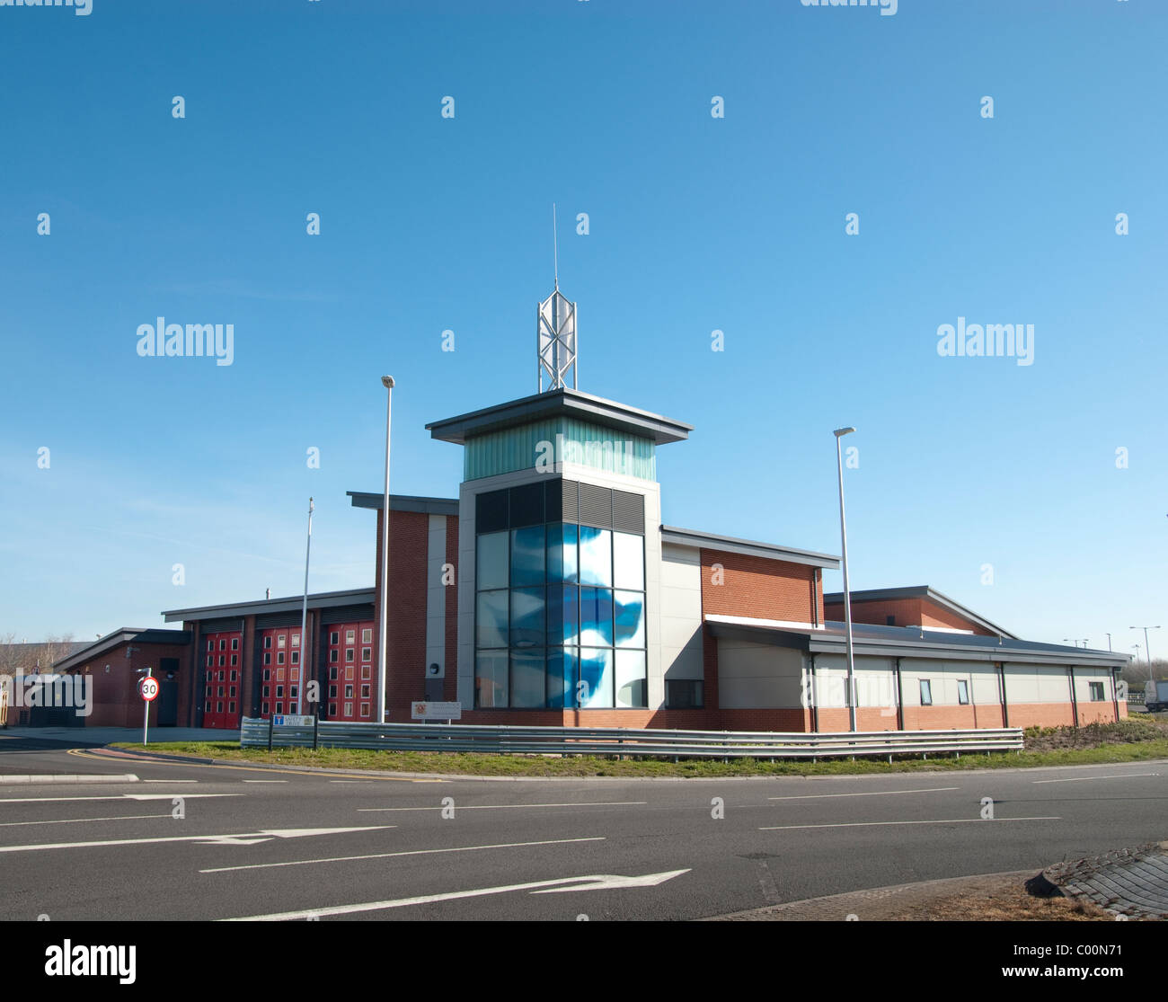 Marshes End Fire Station, Dorset Fire and Rescue Service, Poole ...